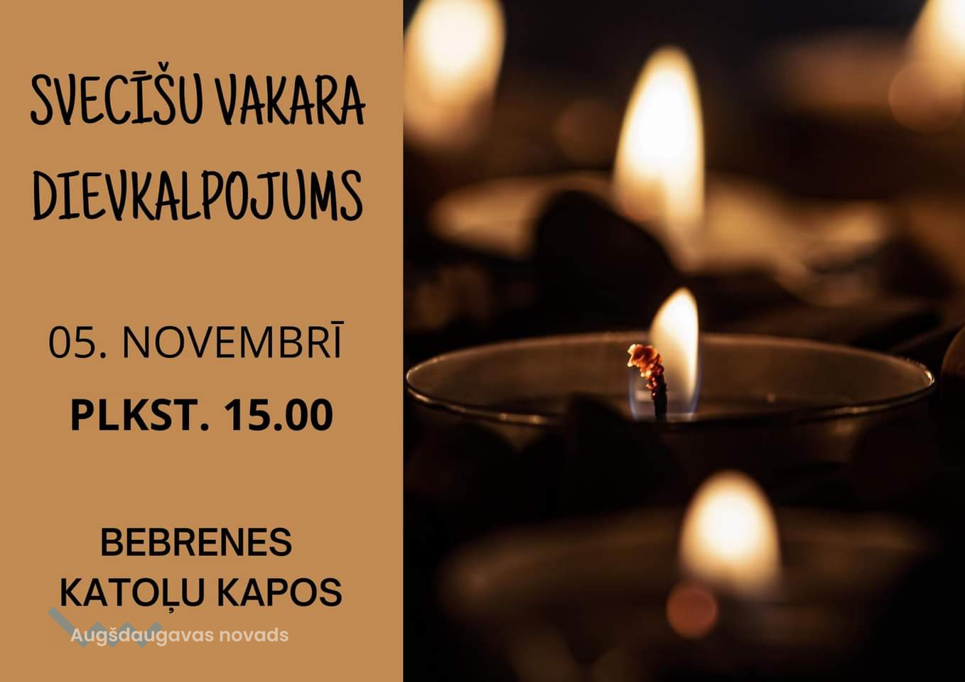 Svecīšu vakars - Augšdaugavas novads